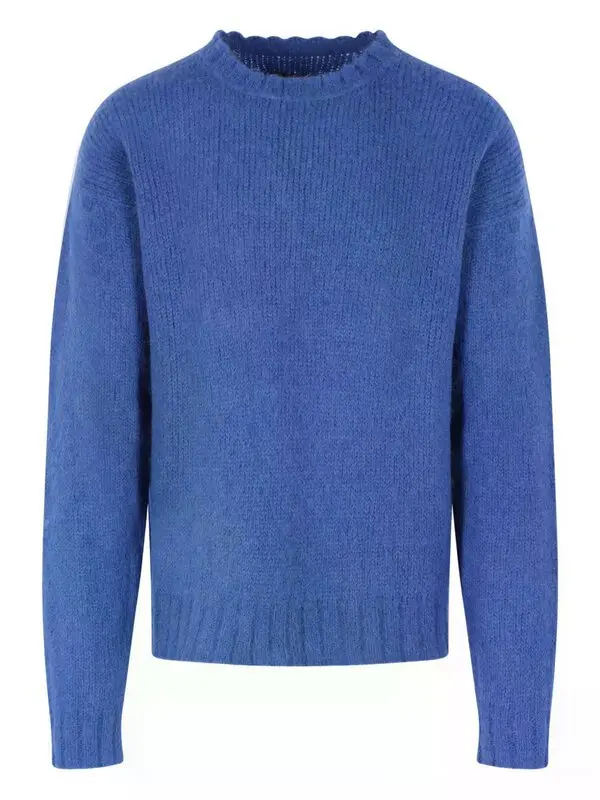 MONITALY Ribbed Crew-neck Sweater