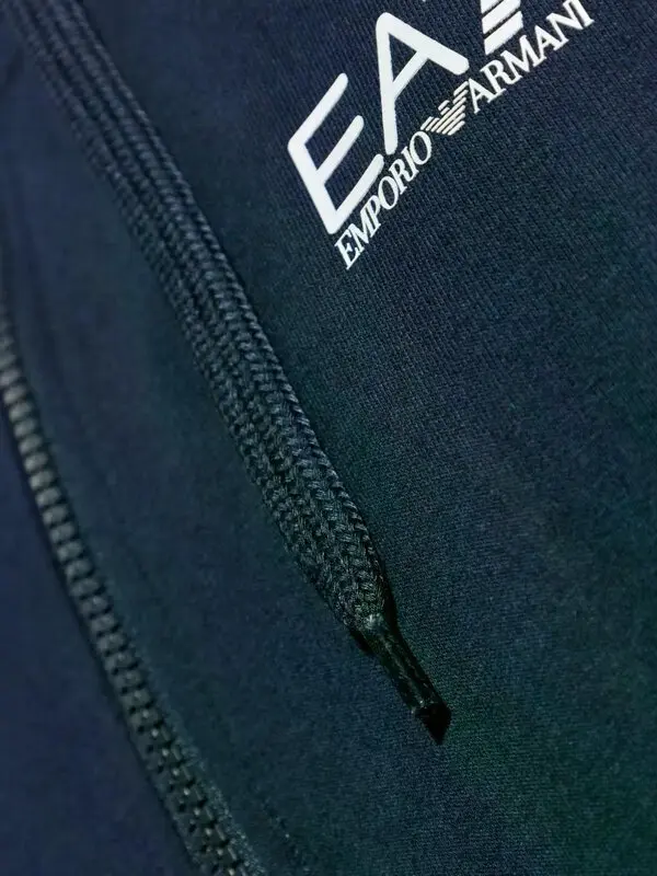 EA7 Hooded Zip-up Tracksuit - Blue