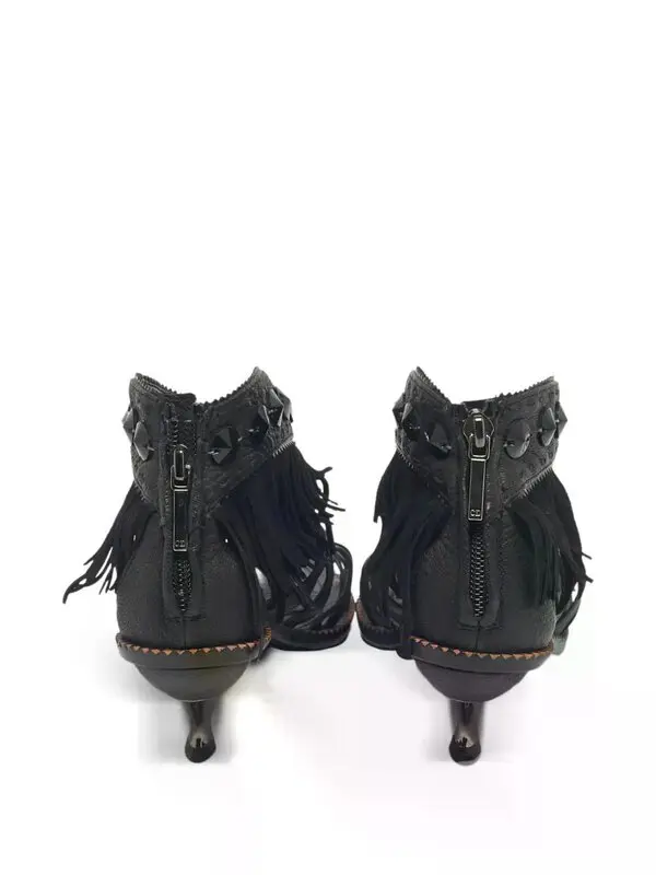 Dior Studded Fringed Sandals