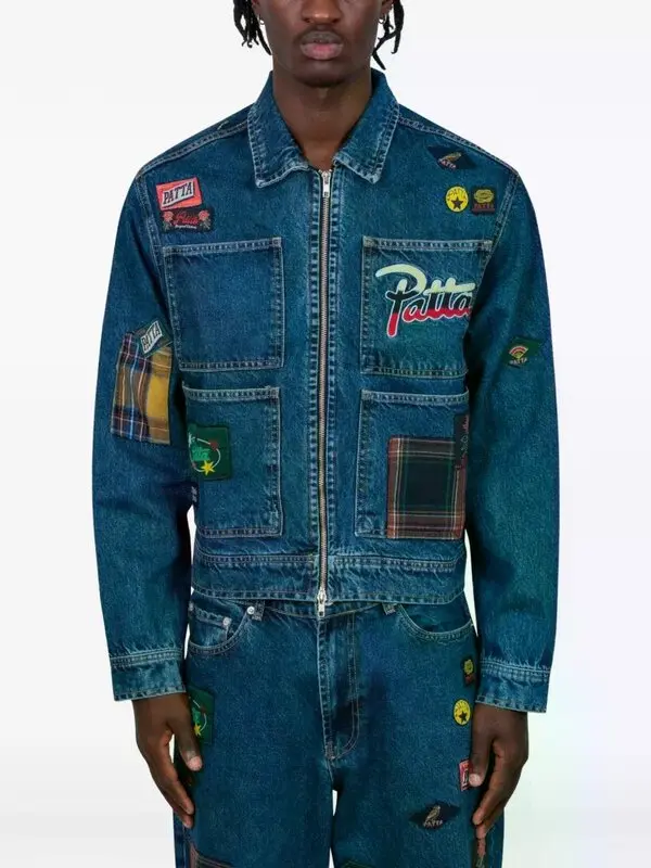 PATTA Patchwork Pocket Denim Jacket