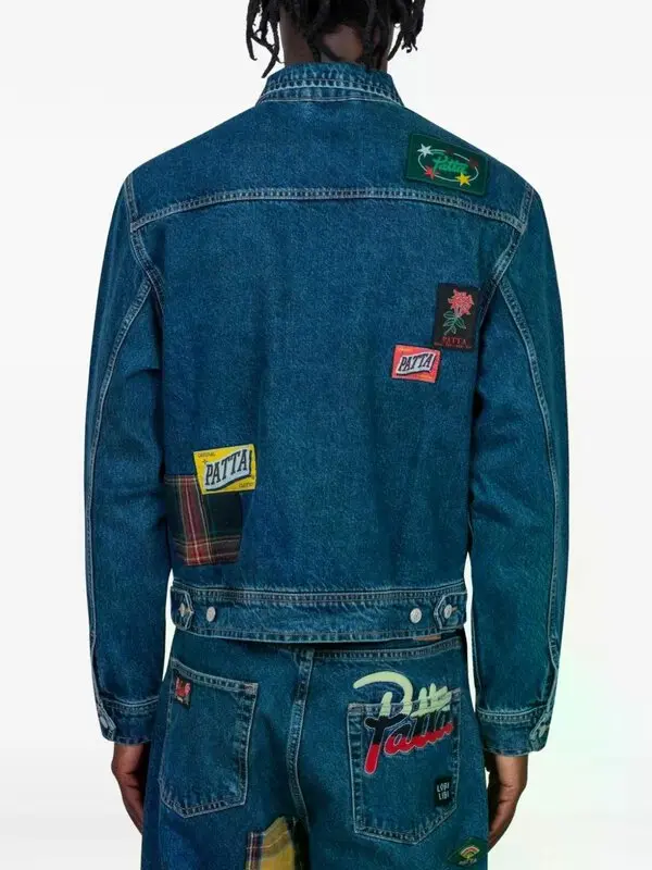 PATTA Patchwork Pocket Denim Jacket