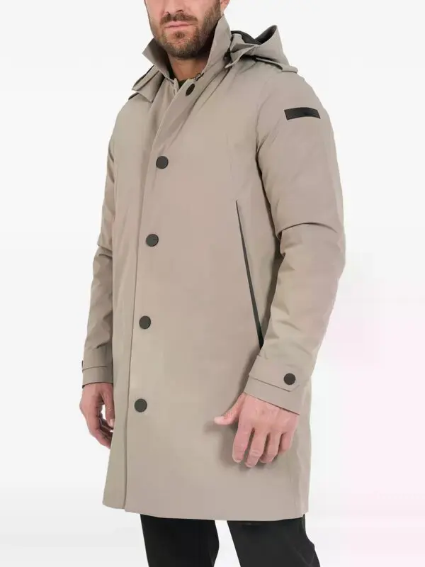 RRD Buttoned Hooded Parka