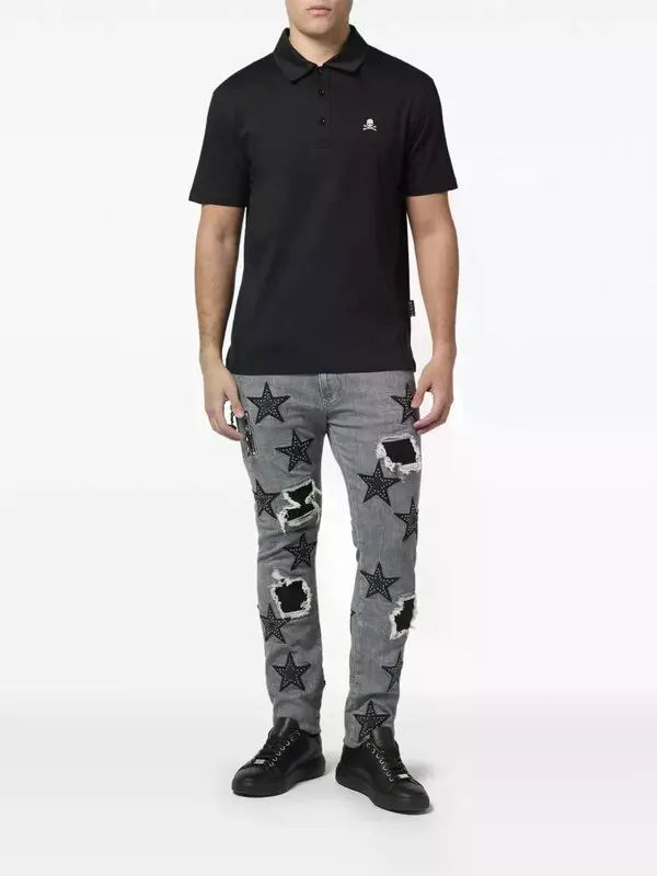 Philipp Plein Logo Polo Shirt