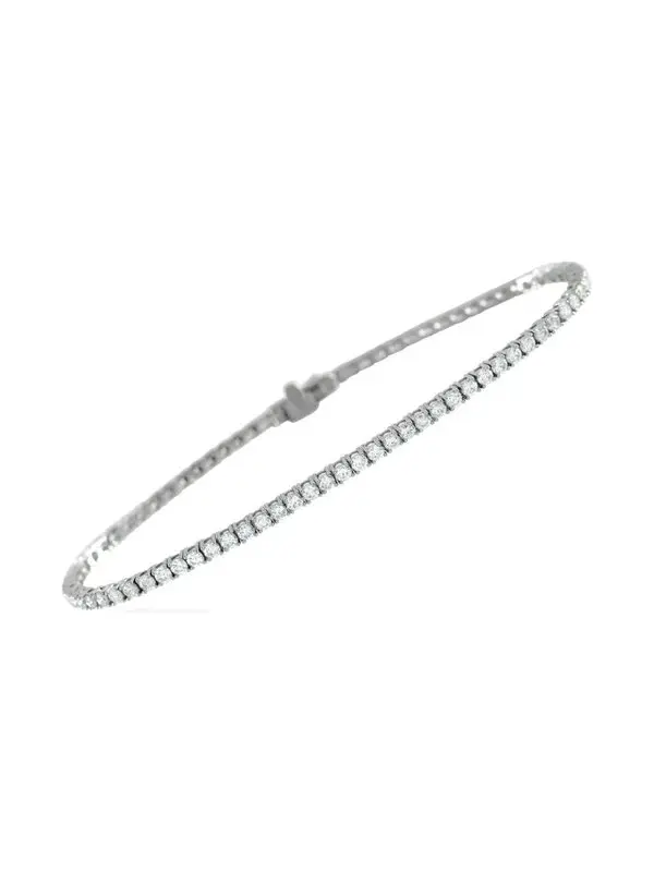 LB EXCLUSIVE Diamond Tennis Bracelet - Silver