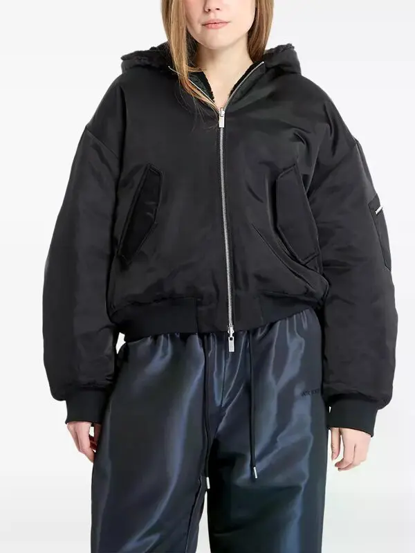 JORDAN Renegade Flight Hooded Jacket - Black