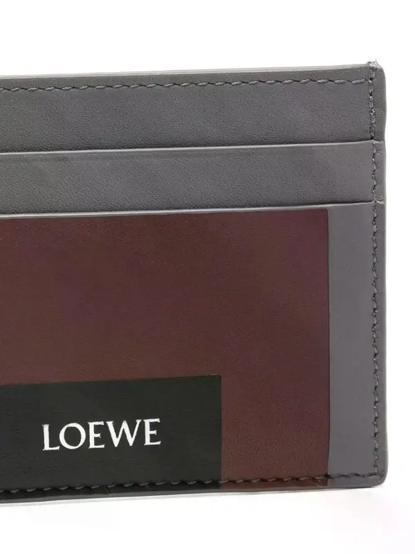 Loewe Panelled Leather Cardholder