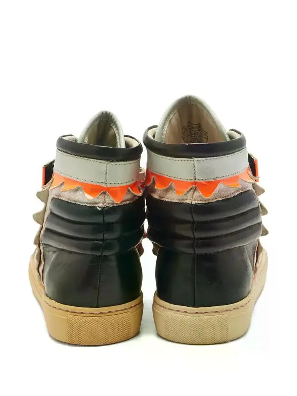 SOPHIA WEBSTER Leather High-top Sneakers