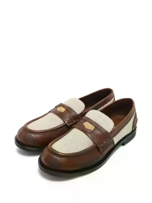 Miu Miu Penny-strap Loafers