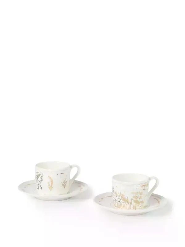 Brunello Cucinelli Porcelain Cup Set - White