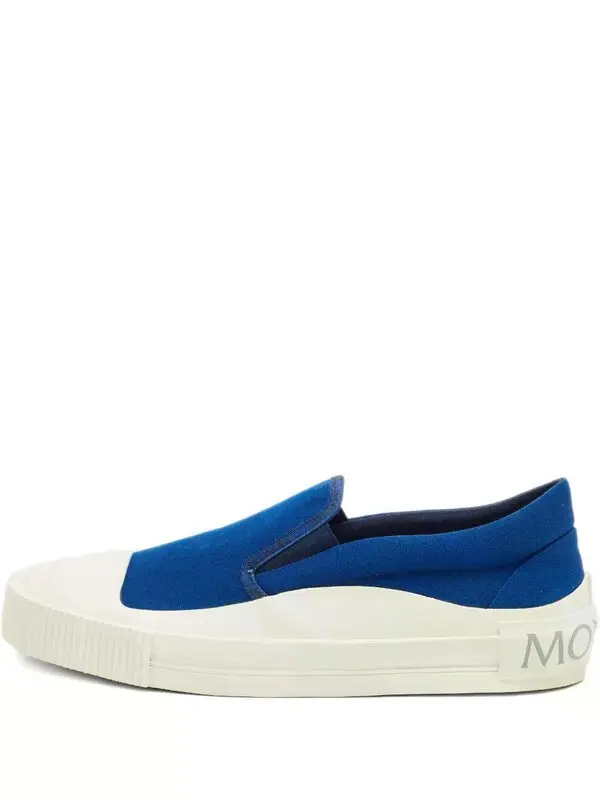 Moncler Canvas Slip-on Sneakers