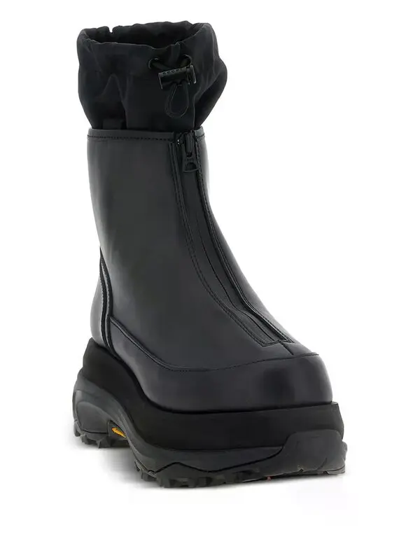 Sacai Platform Ankle Boots