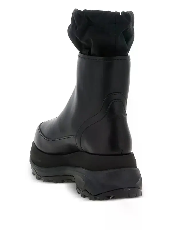 Sacai Platform Ankle Boots