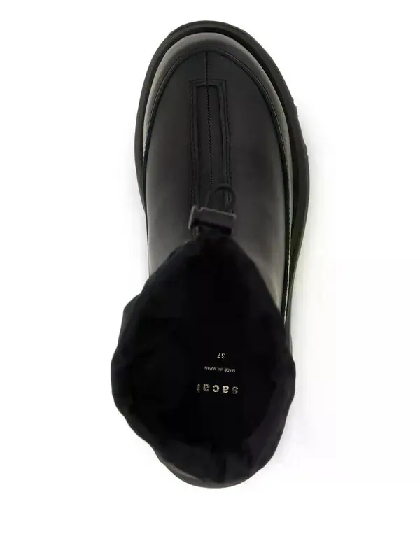 Sacai Platform Ankle Boots