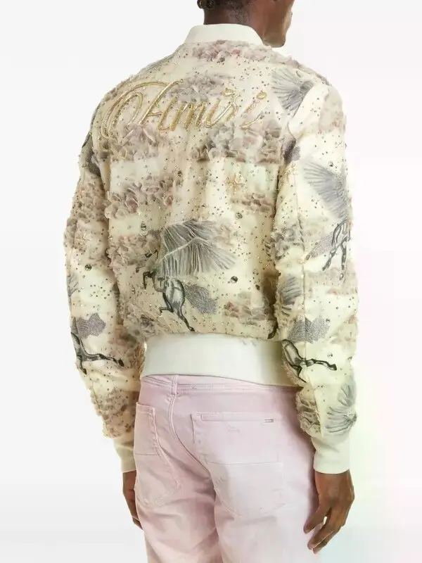 Amiri Floral Sequin Jacket