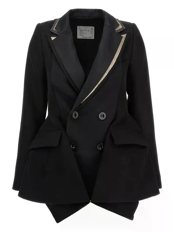 Sacai Multilayer Double-breasted Blazer