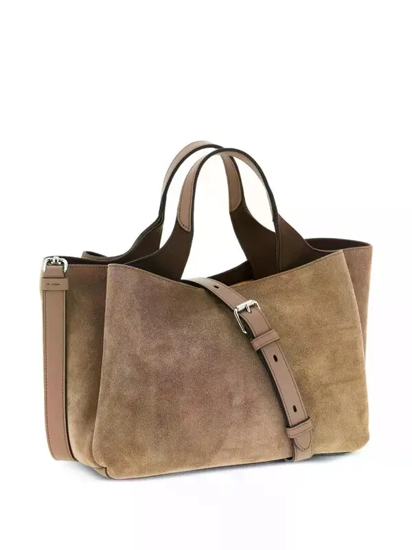 TOD'S Mini Apa Suede Tote Bag