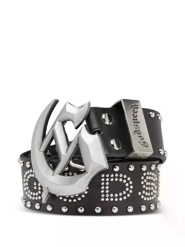 GODSPEED Studded Leather Belt - Black