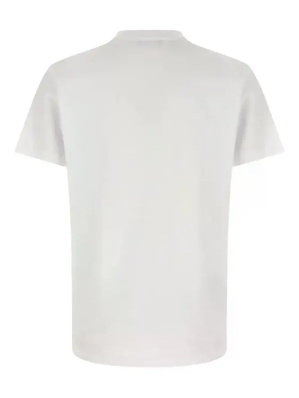 Versace Logo-embroidery Crew-neck T-shirt