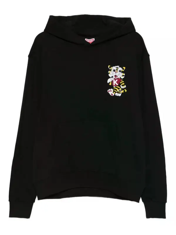Kenzo Graphic Hoodie - Black