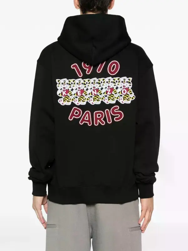 Kenzo Graphic Hoodie - Black