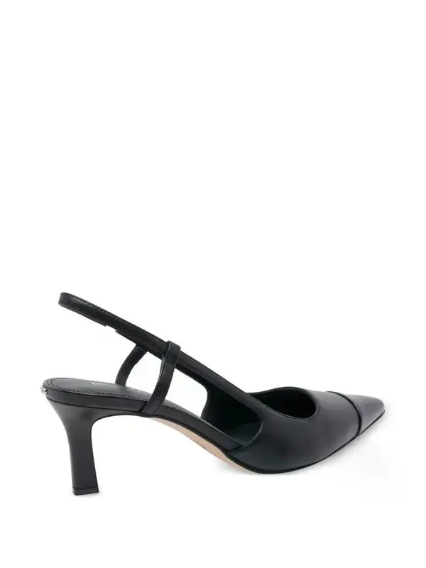 Michael Kors Alina Pointed Slingback Pumps - Black