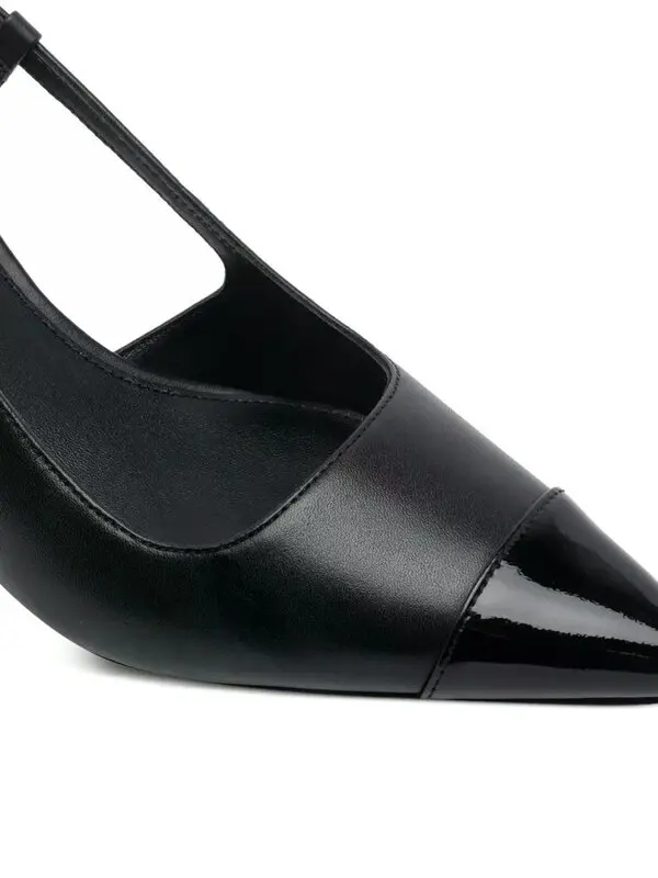 Michael Kors Alina Pointed Slingback Pumps - Black