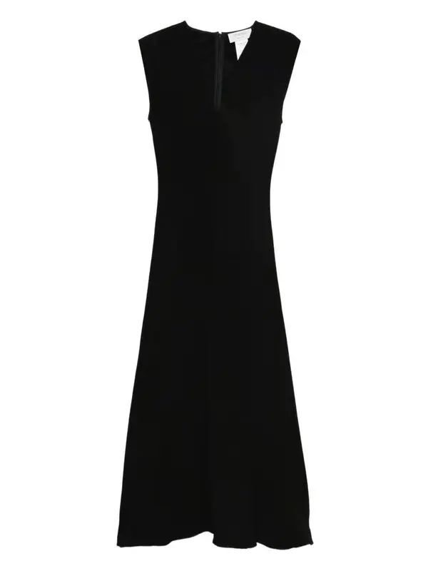 Sportmax Spxpecora V-neck Maxi Dress