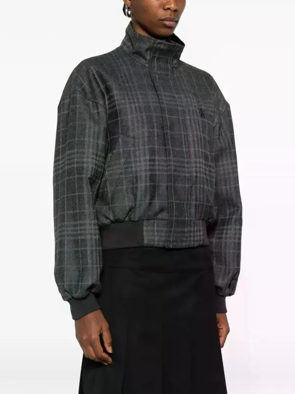 Balenciaga Check Bomber Jacket
