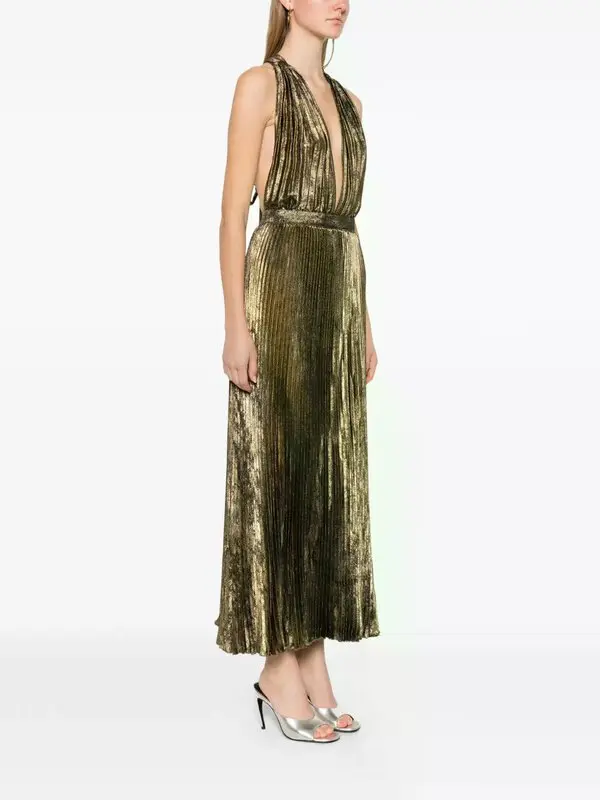 L'IDEE Moderniste Gown - Gold