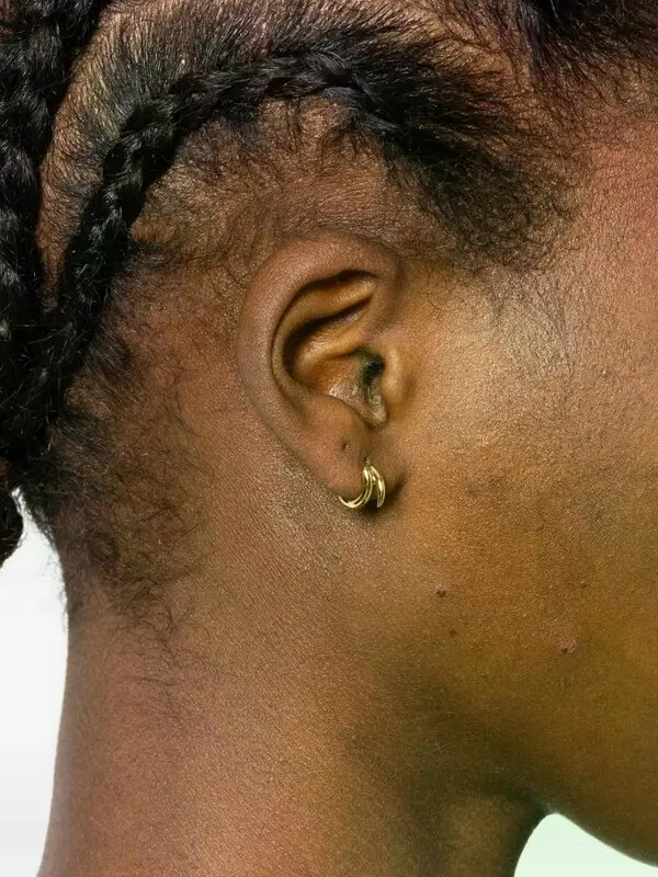 SHAUN LEANE Quill Mini Hoop Earring - Gold
