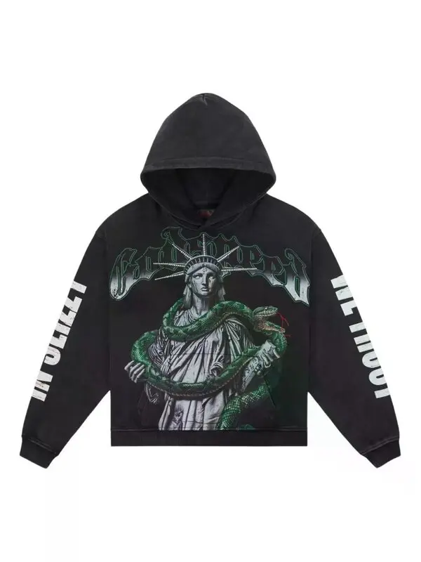 GODSPEED Digital-art Hoodie - Black