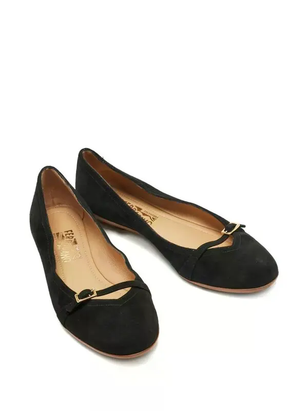 FERRAGAMO Audrey Suede Flats