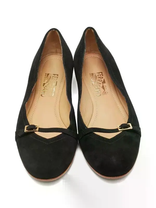 FERRAGAMO Audrey Suede Flats