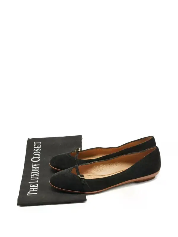 FERRAGAMO Audrey Suede Flats