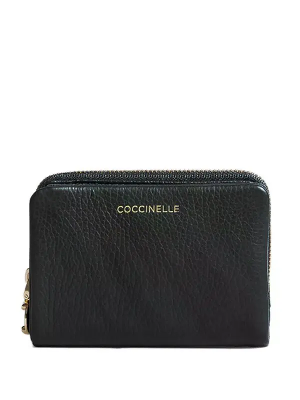 COCCINELLE Zip-up Wallet - Black