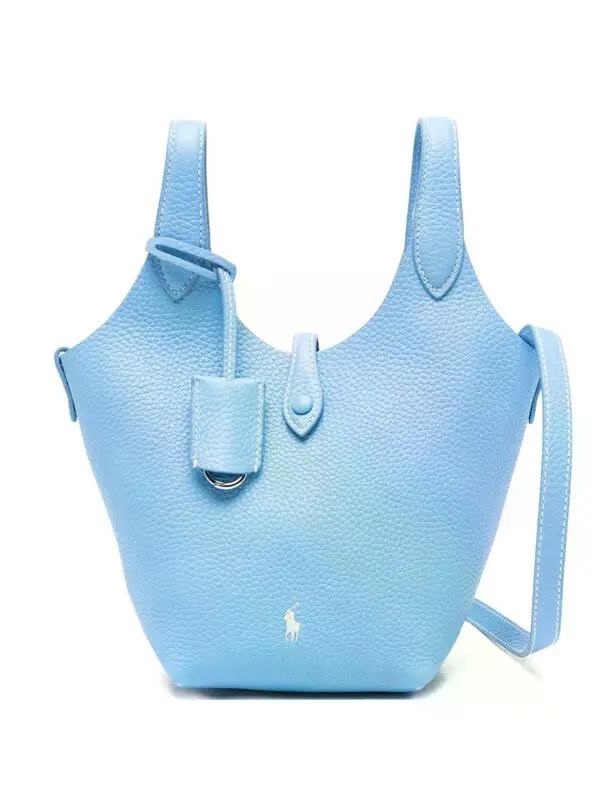 Polo Ralph Lauren Small Polo Play Leather Crossbody Bag - Blue