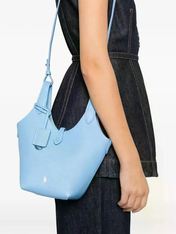Polo Ralph Lauren Small Polo Play Leather Crossbody Bag - Blue