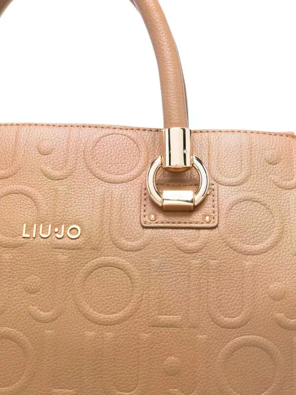 Liu Jo Leather Embossed Satchel