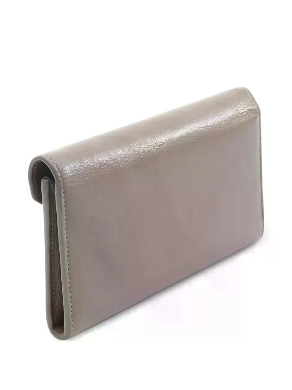 Balenciaga 2000s Bifold Leather Long Wallet