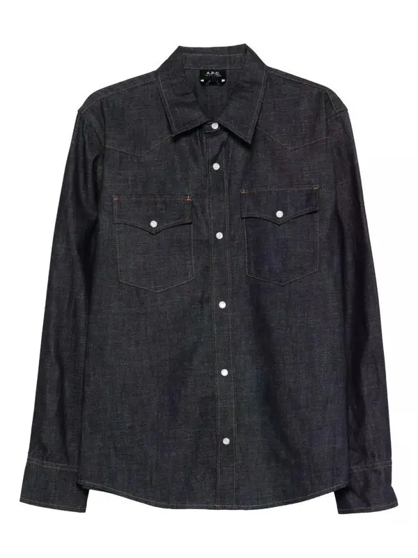 A.p.c. Western Long-sleeved Shirt