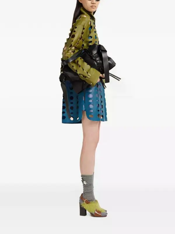 Marni Cut-out Sleeveless Mini Dress