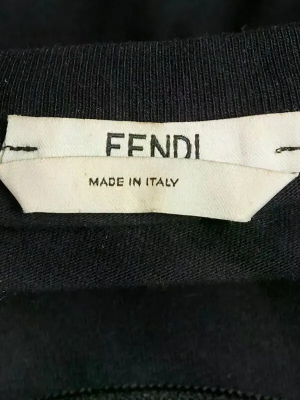Fendi Love-appliqué T-shirt