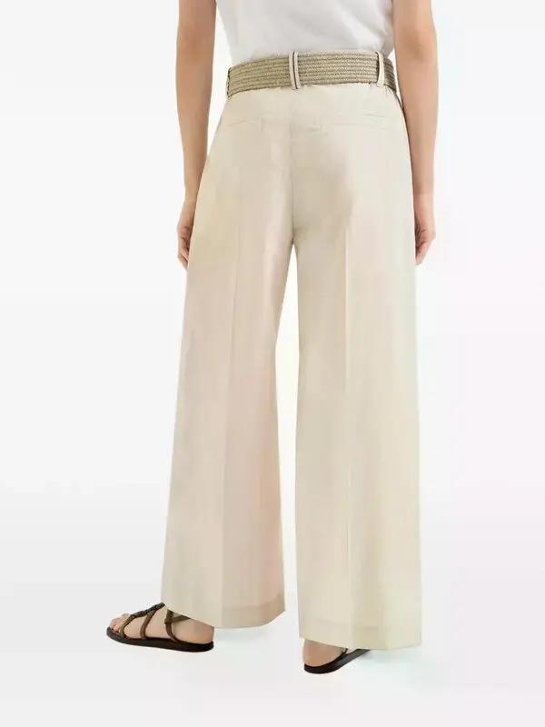Brunello Cucinelli Pleated Trousers - Neutrals