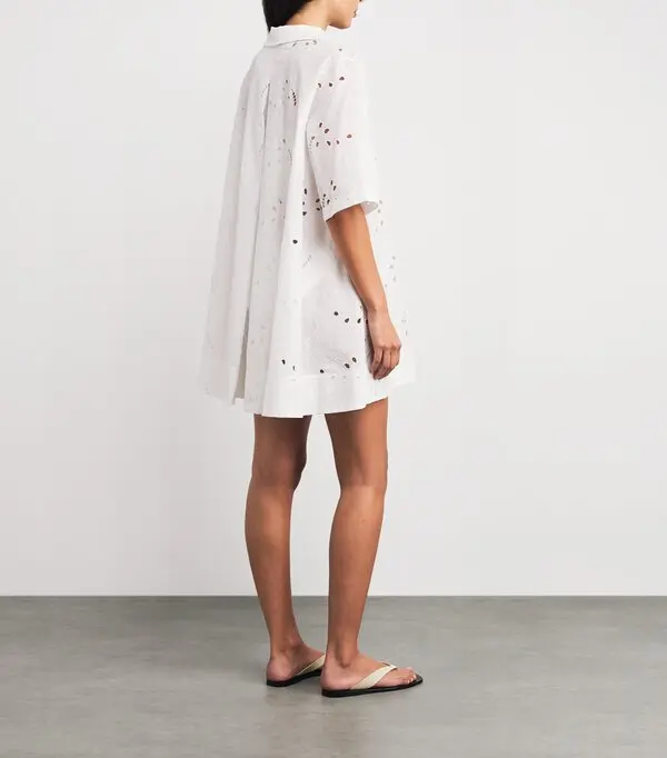 Shan Broderie Lace Mini Dress