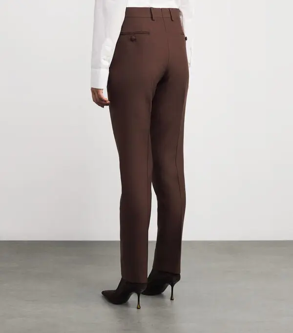 Brioni Silk Slim Trousers