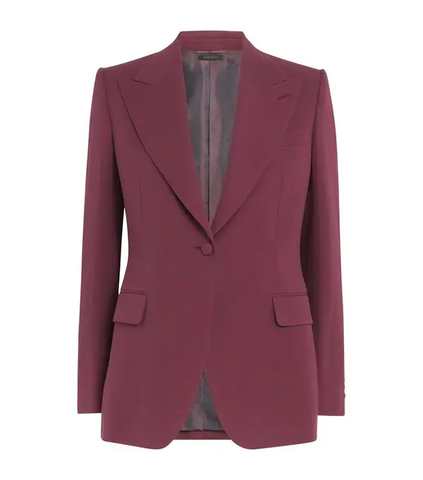 Brioni Silk-wool Flavia Blazer