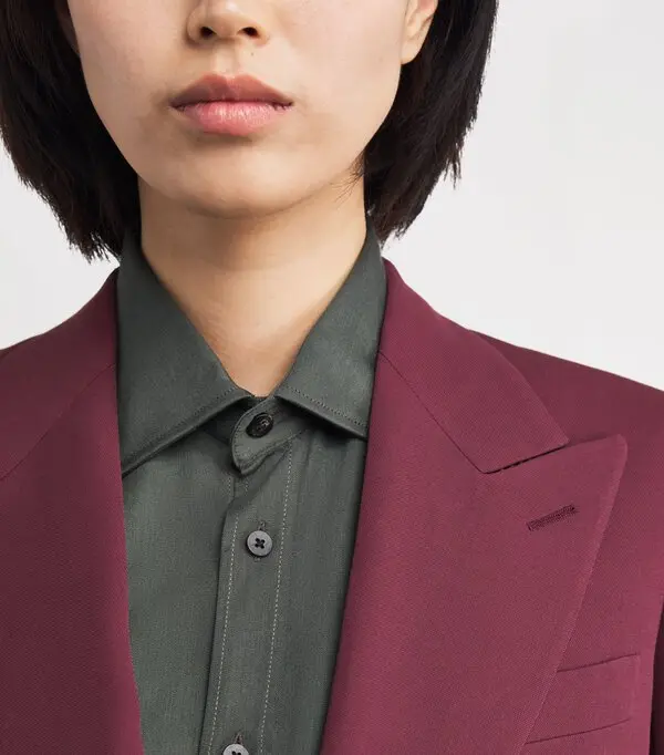 Brioni Silk-wool Flavia Blazer