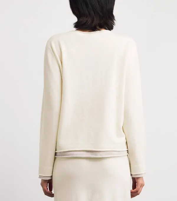 Arch4 Cashmere Double Layer Sweater
