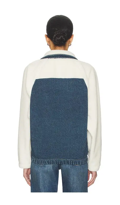 Rag & Bone Rb Miramar Fleece Sherpa Popover