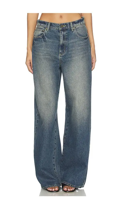 Abrand Denim 95 Super Baggy Jeans - Blue